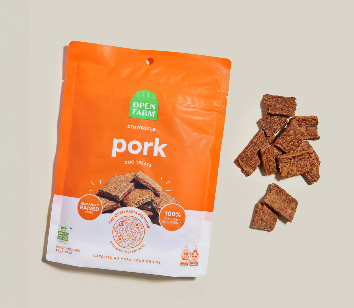 Open Farm Dehydrated Pork Dog Treat – PetFoodStation