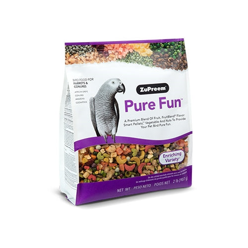 ZuPreem Pure Fun for Parrots & Conures (Medium to Large Birds ...
