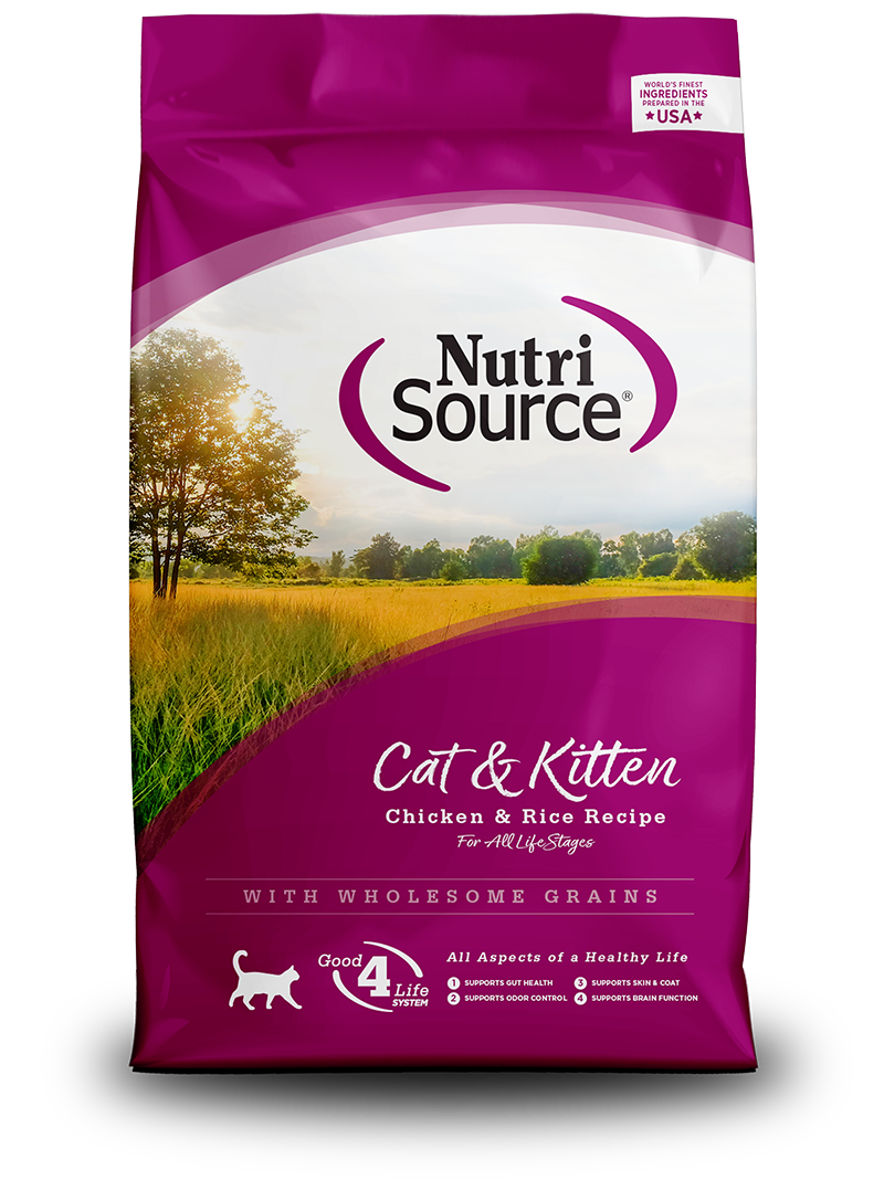 Nutrisource Cat and Kitten Chicken and Rice Dry Formula – PetFoodStation