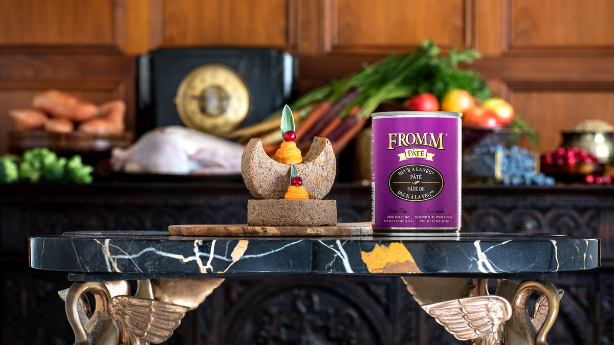 Fromm Grain Free Duck A La Veg Pate Canned Wet Dog Food – PetFoodStation